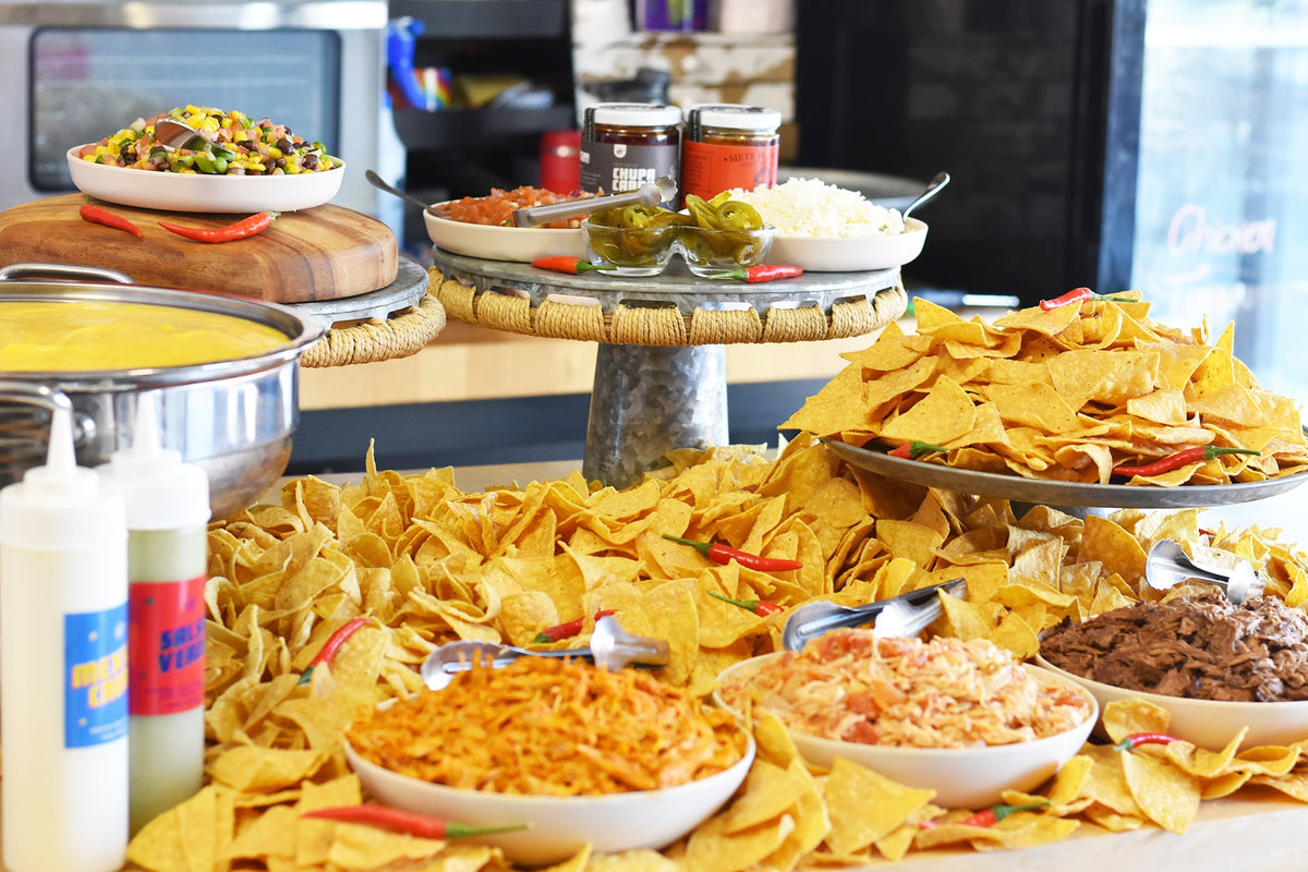 Nacho Bar Grande • Serves 25 -30 • | Santo Pecado